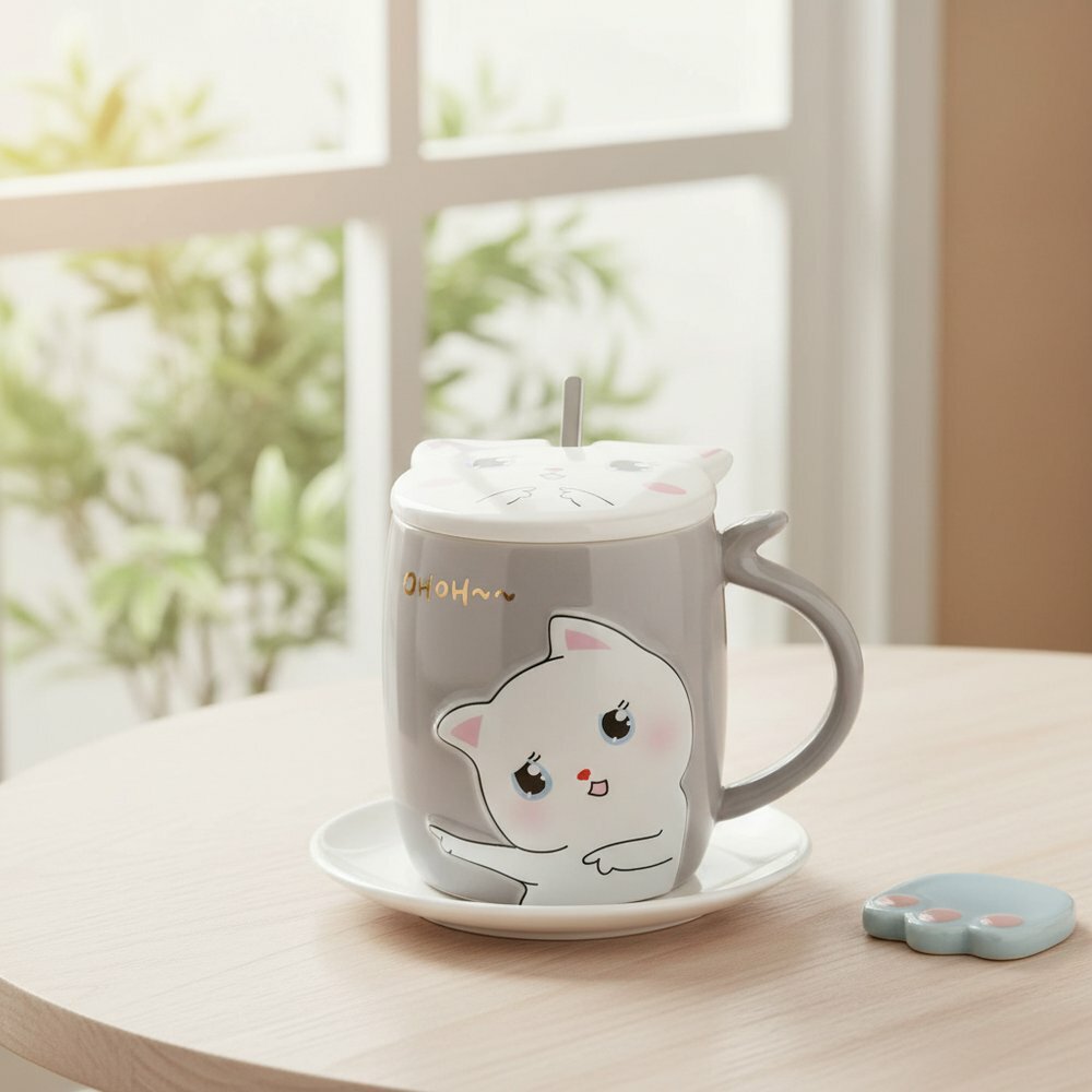 Кружка Котик танцует. Будь как котик! MUG-351/1 Art East Россия
