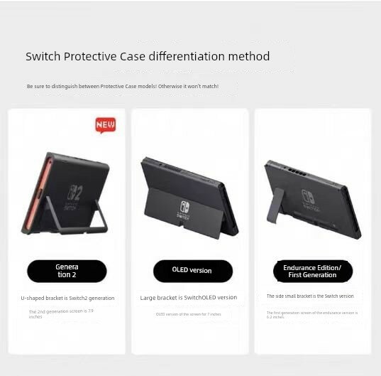 Руководство по выбору модели Nintendo Switch для правильного приобретения аксессуаров