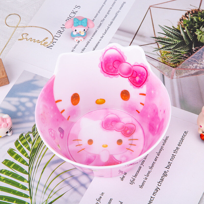 Новая миска для кормления собак Yu Gui Dog Big Ear, миска для кормления Little Pony, миска в форме мультяшного персонажа, детская посуда KT Creative.
