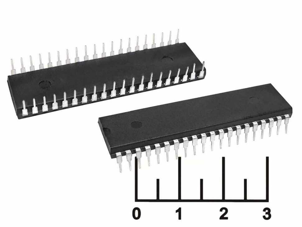 Микросхема ATMEGA16-16PI DIP40