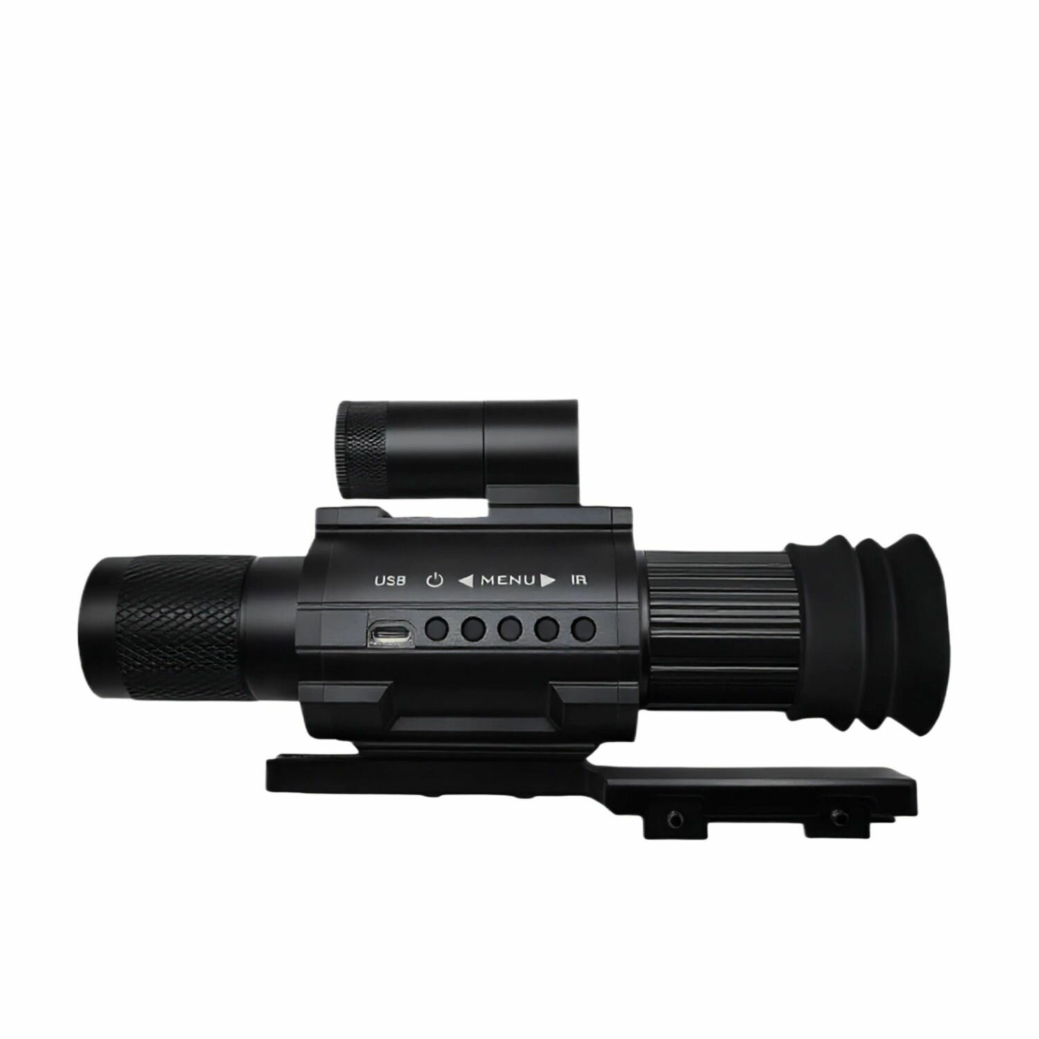 3x цифровой прицел ночного видения с записью 1080P и 1.54" AMOLED экраном - 6 прицельных сеток, цельнометаллический, крепление 11-21мм для охоты, рыбалки, кемпинга