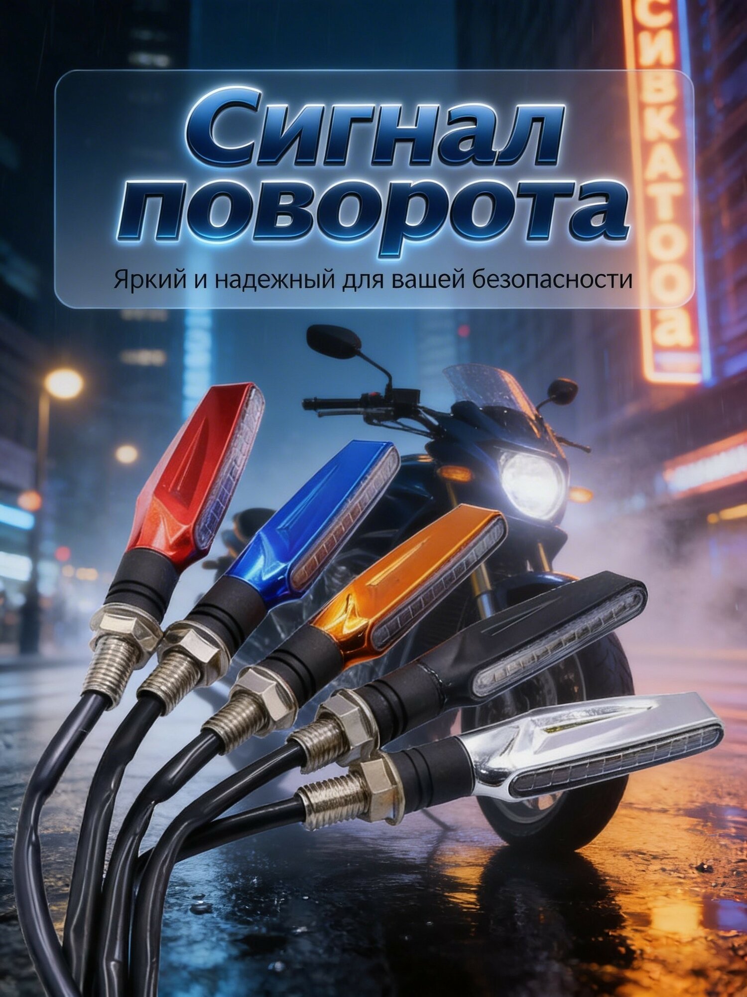 Сигнал поворота, указатель направления для безопасных маневров и понятной сигнализации другим участникам движения