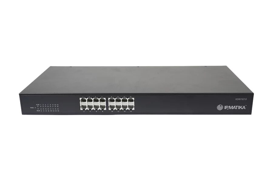 VoIP шлюз IPMATIKA IGW1610, 16*FXO