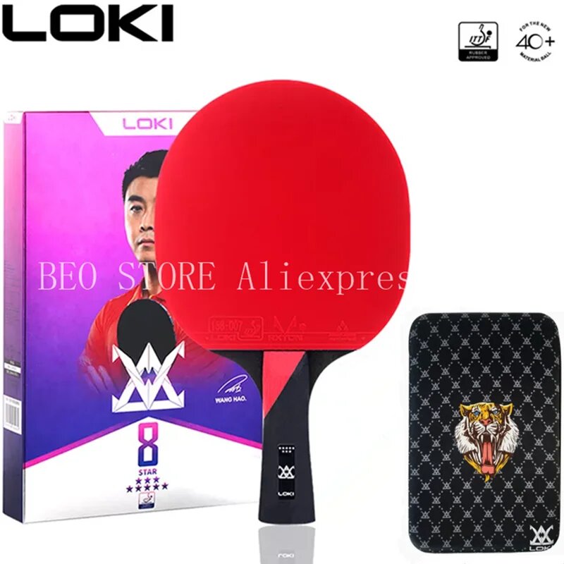 Локи 8 Star ракетка для настольного тенниса, Long Handle FL