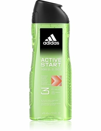 Гель для душа Adidas 3 Active Start, 400 мл