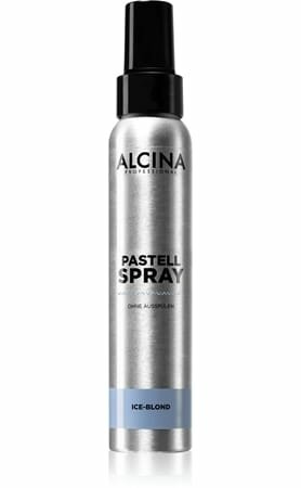 Краска для волос alcina pastell spray, ледяной блонд, 100 мл