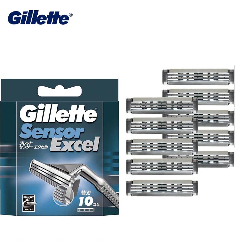 Сменные головки Gillette Sensor Excel 10 шт.
