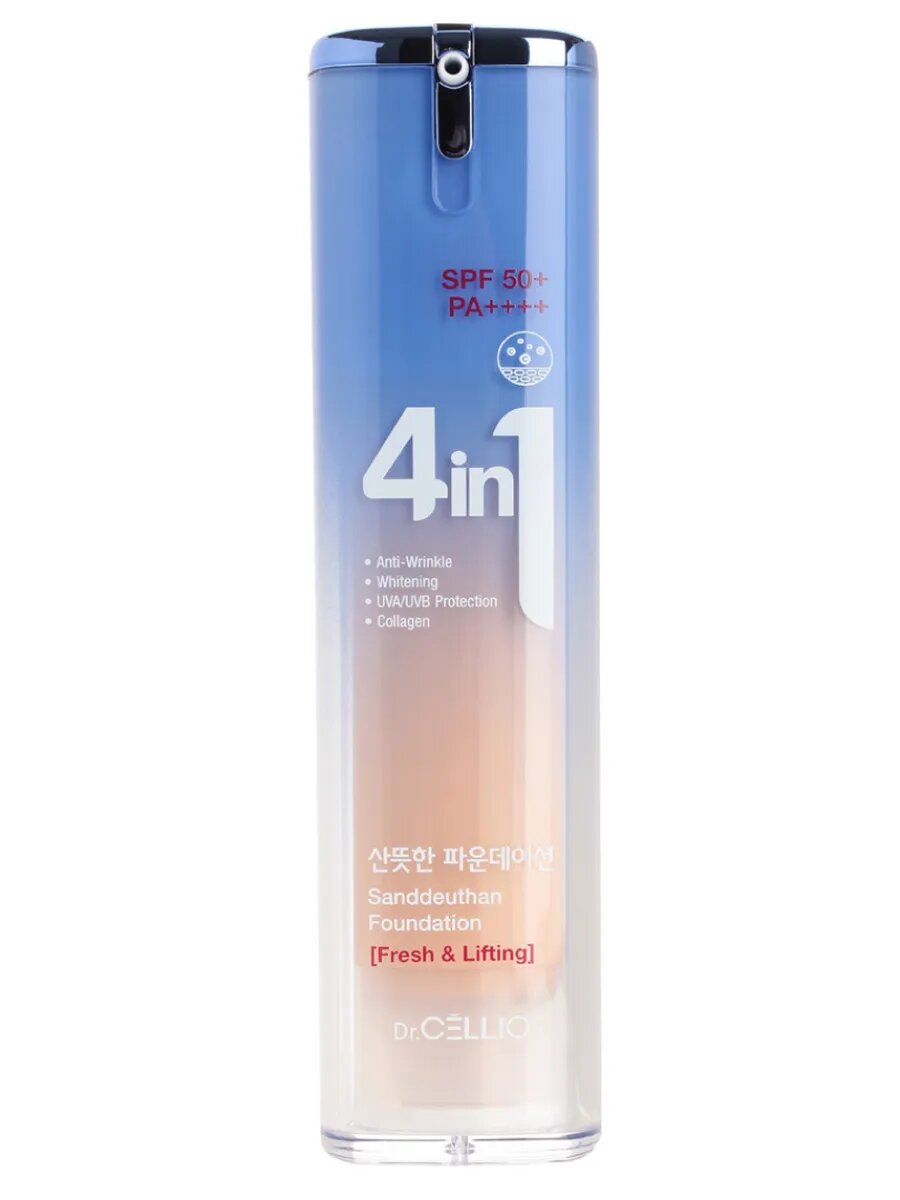 Дрсл Dr. G50 Крем для лица тональный Dr.CELLIO Dr. G50 4 IN 1 FOUNDATION (SANDDEUTHAN)#21 LIGHT BEIGE