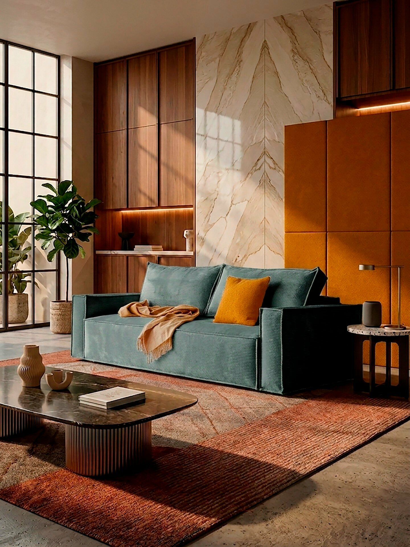 Диван Софт 3 Cilium Grafit NOW 240x94x80 см, серый Вельвет, еврокнижка Фиеста