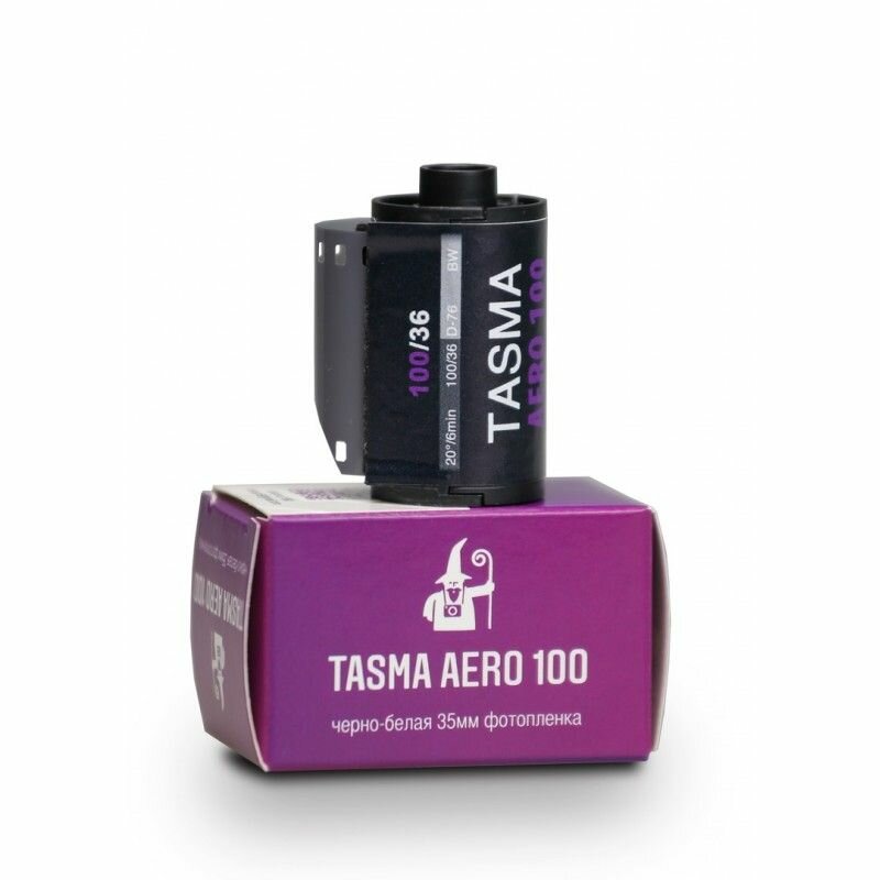 Фотопленка 35mm 35мм Тасма Aero (чб, ISO 100, 36 кадров) 01/2025