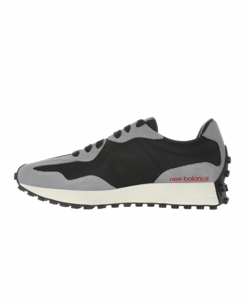 Кроссовки New Balance, размер RU 44.5 USm 11.5 СМ 29.5, черный, серый, красный — фото 1