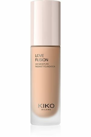 Тональный крем KIKO Milano Love Fusion 24H Moisture Radiant Foundation, оттенок 6.5 warm gold, 30 мл
