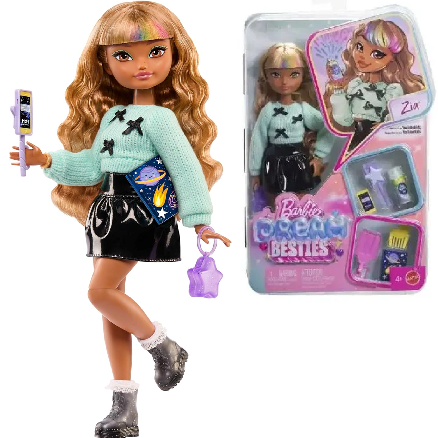 Кукла Барби Зиа парикмахер-стилист - Barbie Dream Besties Zia JGG36