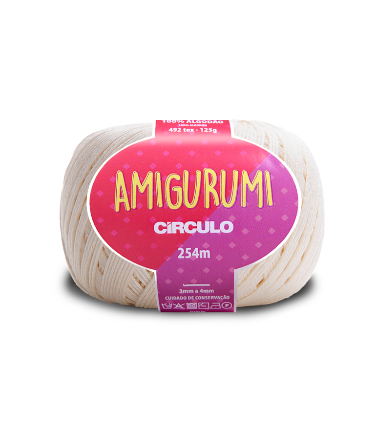 Пряжа CiRCULO AMIGURUM, 100 % мерсеризованный бразильский хлопок, 254 м, 150 г, цвет 8176