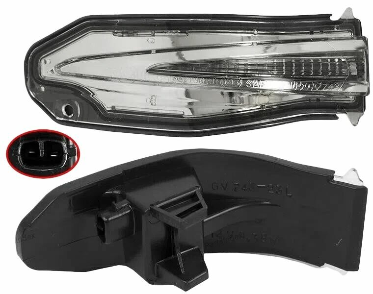 Поворот в зеркало Левый SAT ST-202-0001 Toyota Harrier XU60 13-20 / Noah 14-22