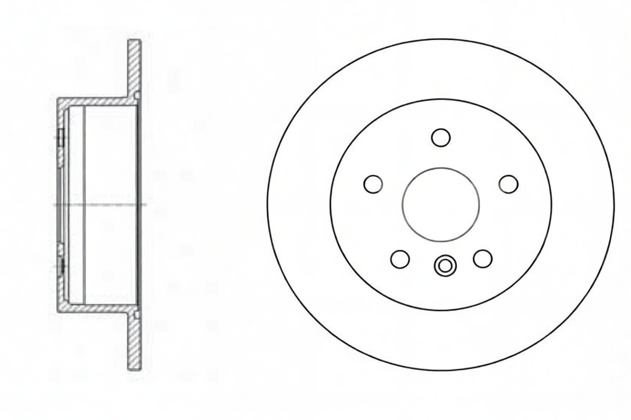 Диск тормозной Toyota Camry, Lexus ES 2.4/3.5 06 SD4016 Sangsin brake арт. SD4016