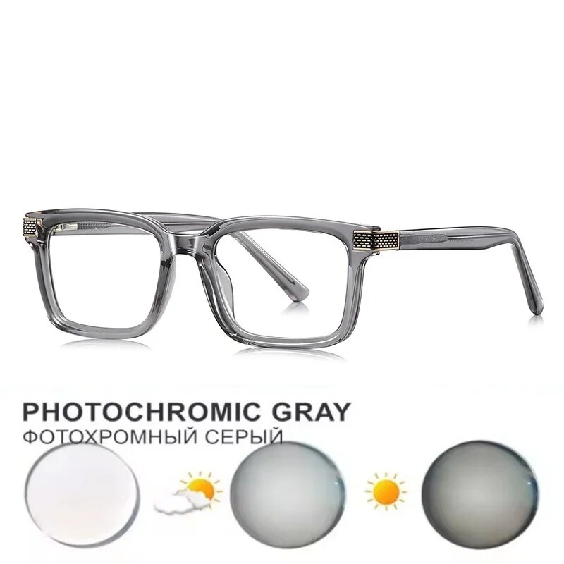Очки OLOEY Серые фотохромные TR90 -5.5