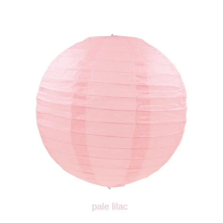 Розовый бумажный фонарь 12 дюймов pale pinkish grey