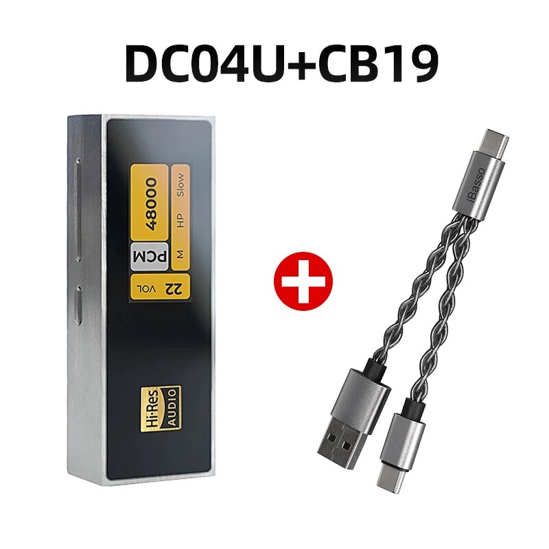 IBasso DC04U + CB19, декодер-усилитель
