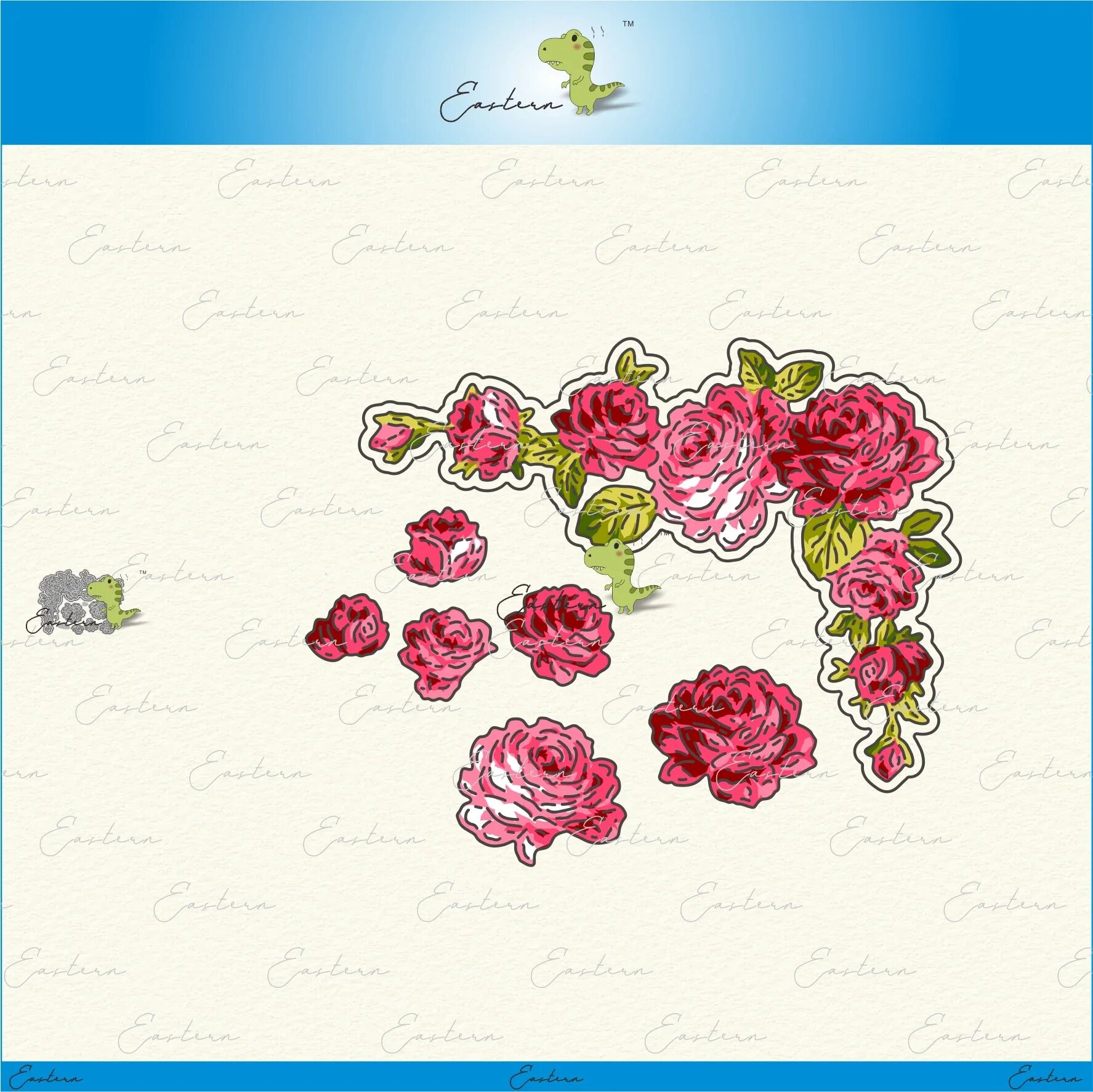 Металлические штампы Illustrious Bounds для вырубки Matching color paper