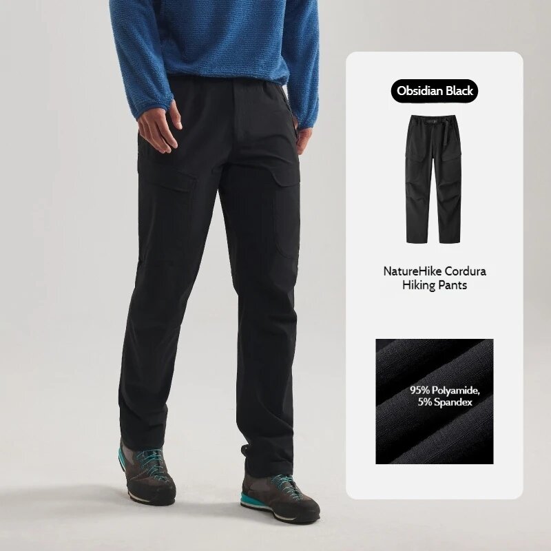 Naturehike походные брюки CORDURA, черный