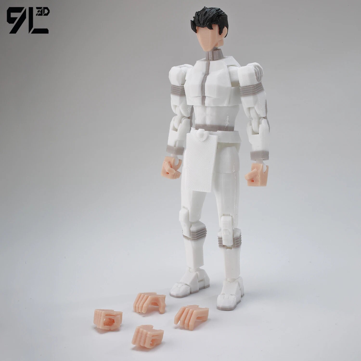 Фигурка Bandai Lucky13 Dummy13 3D-печать 14см Белый, MK Viltrumite Blood