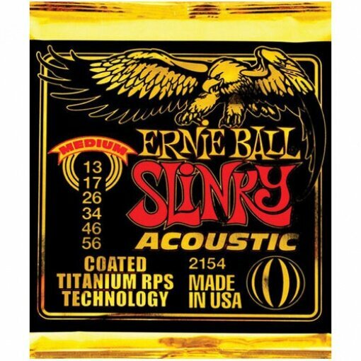 Cтруны для акустической гитары Ernie Ball 2154