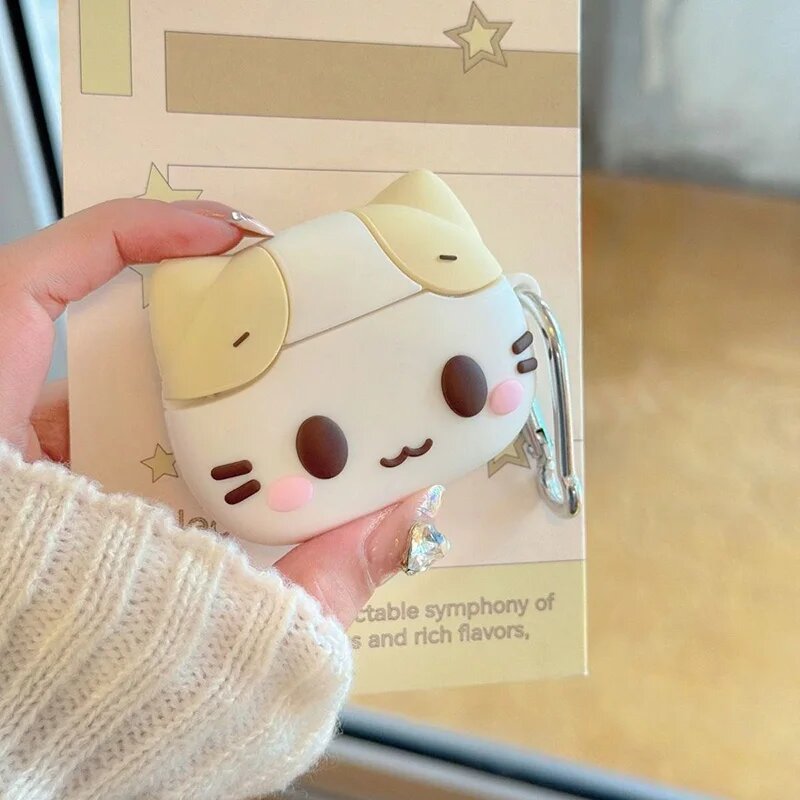 Чехол для AirPods Pro 3 2025 с котиком 3D