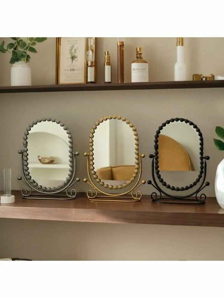 Зеркало настольное "MIRROR", 20 см х 31 см, 1 шт