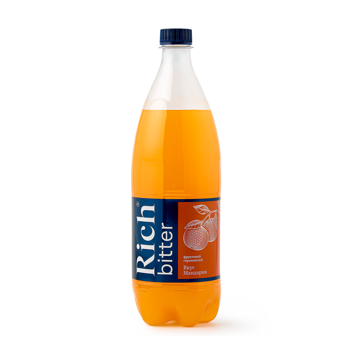 Тоник Rich Bitter Rich, вкус мандарин, 1 л, пластиковая бутылка