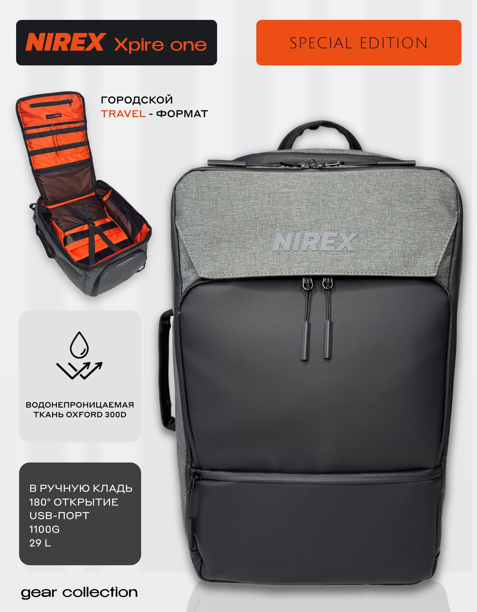 Рюкзак NIREX Xpire one