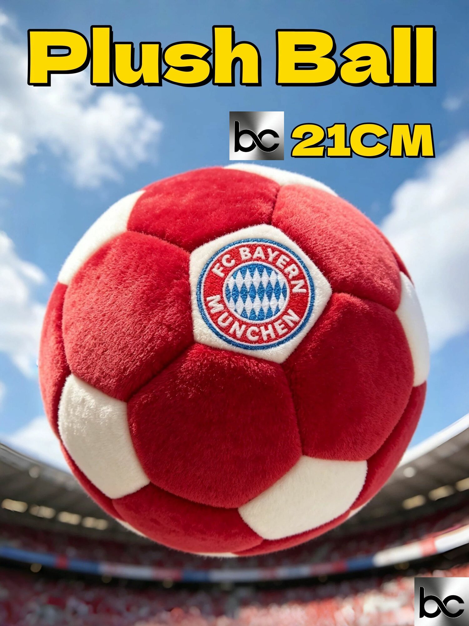 Plush ball мяч футбольный