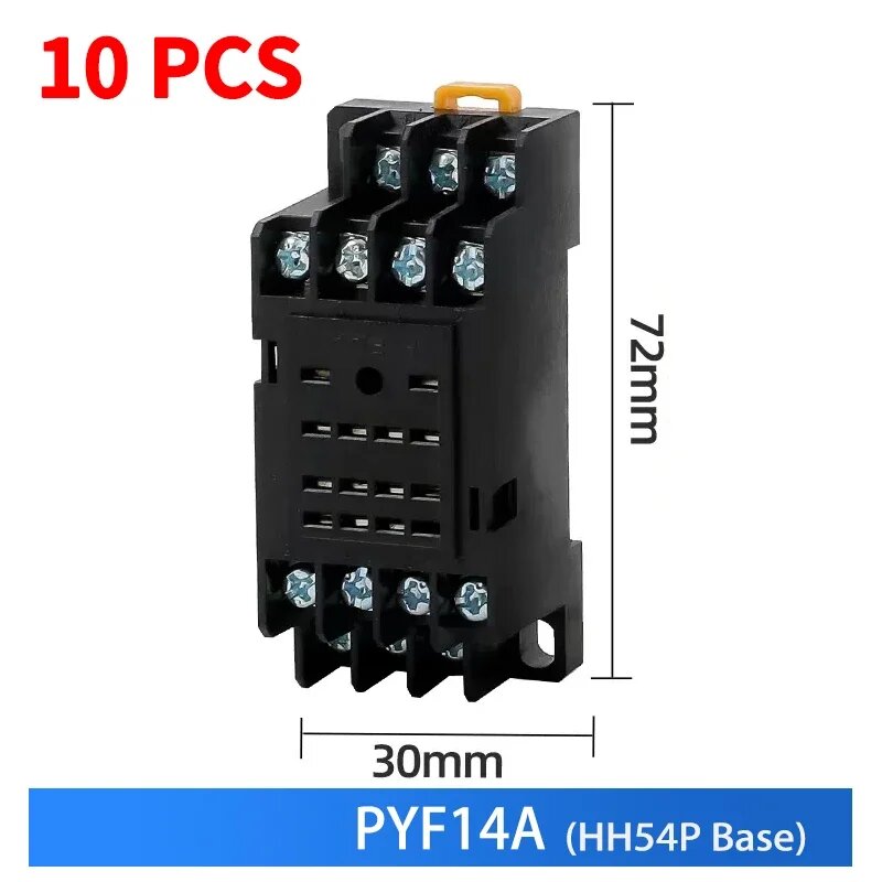 Миниатюрные реле управления HH52P, HH53P, HH54P 12V, HH54P Basex10