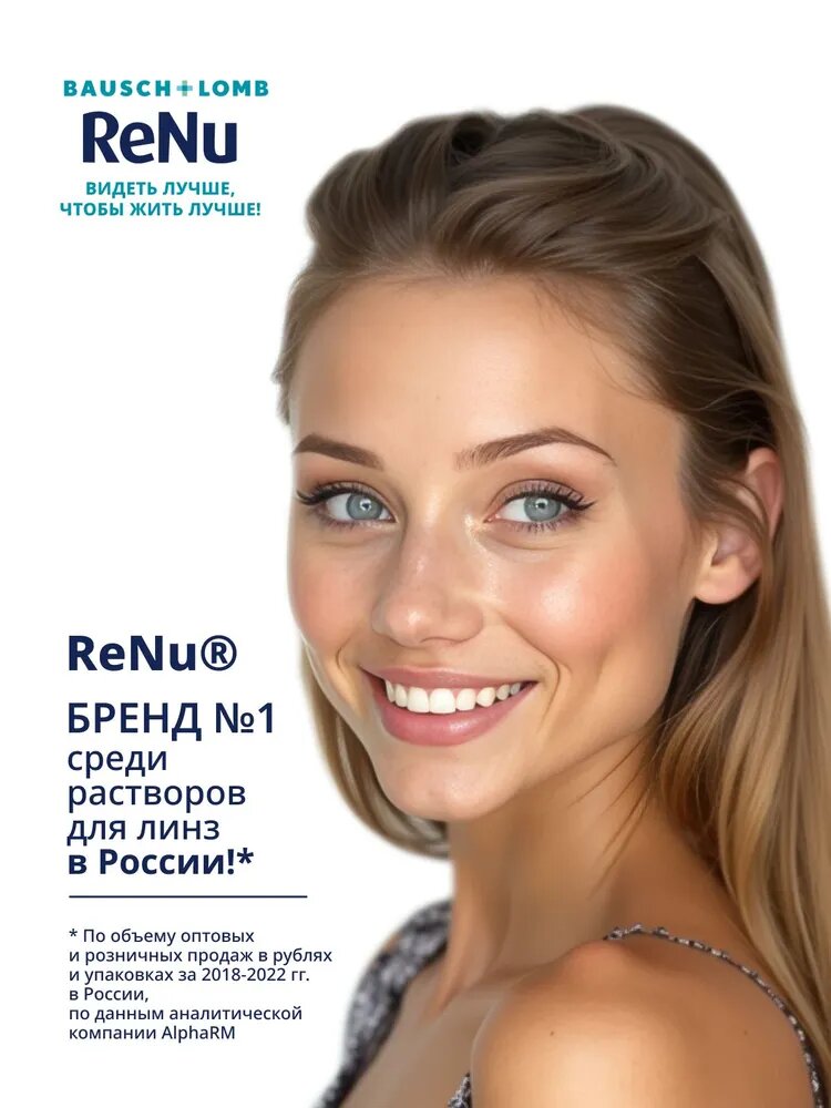 Раствор для линз ReNu MultiPlus, 240 мл — фото 1