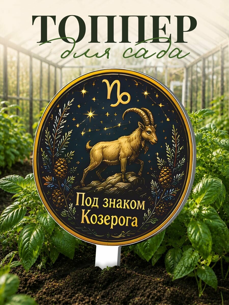 Фигурки для сада Козерог - Знак зодиака
