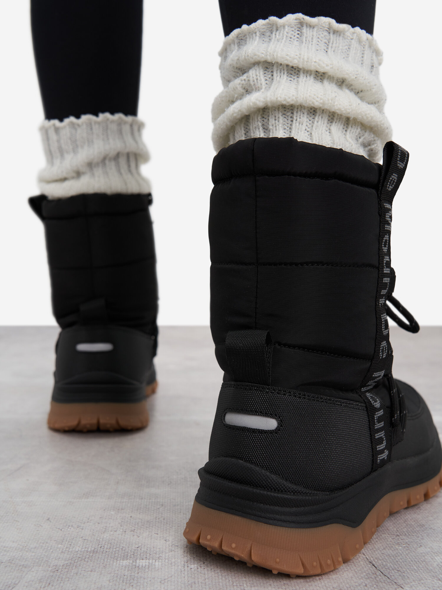 Дутики De Mount Winter padded boots, размер 30, черный — фото 1