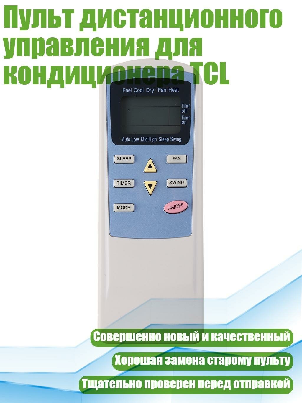 Пульт дистанционного управления для кондиционера TCL