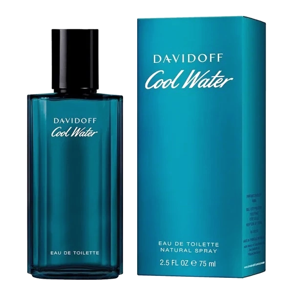 Davidoff Cool Water одеколон для мужчин 75 мл / Давидофф Кул Ватер туалетная вода