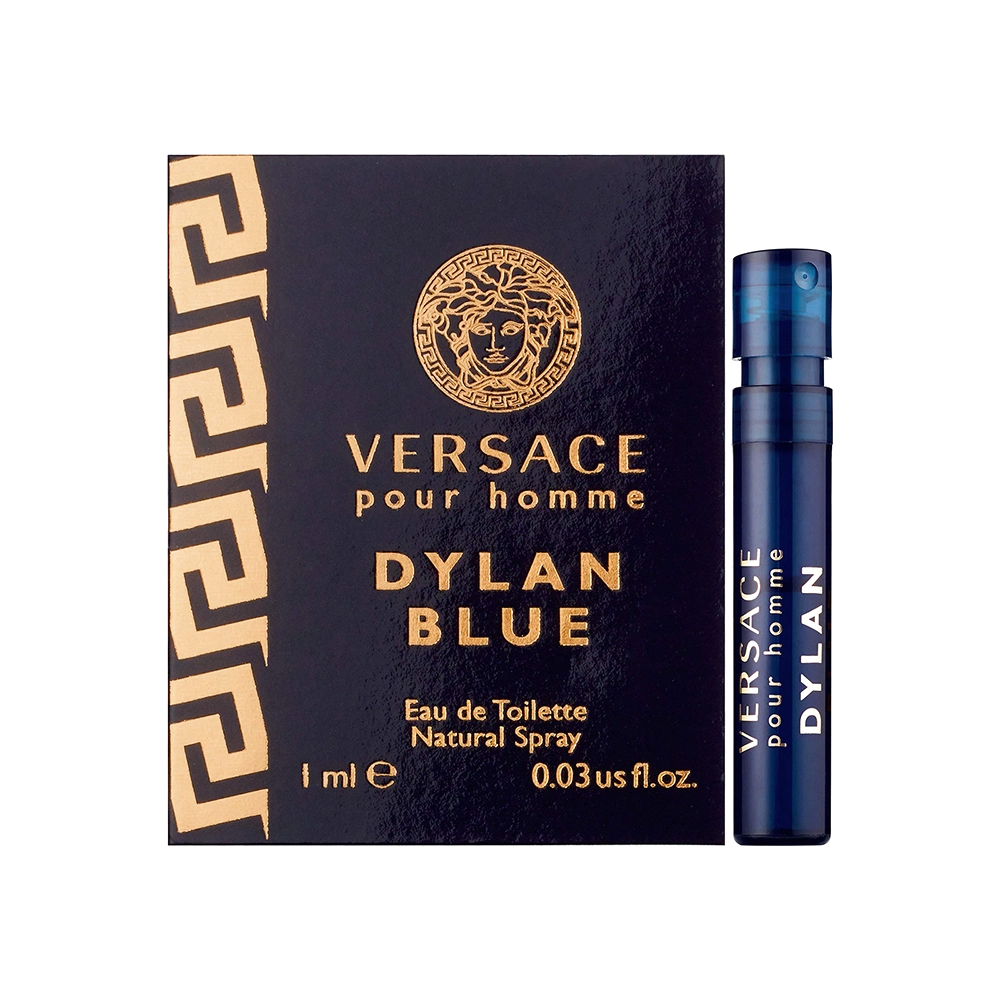 Мужской парфюм Версаче Дилан Блу 1 мл сэмпл / Versace Dylan Blue Pour Homme