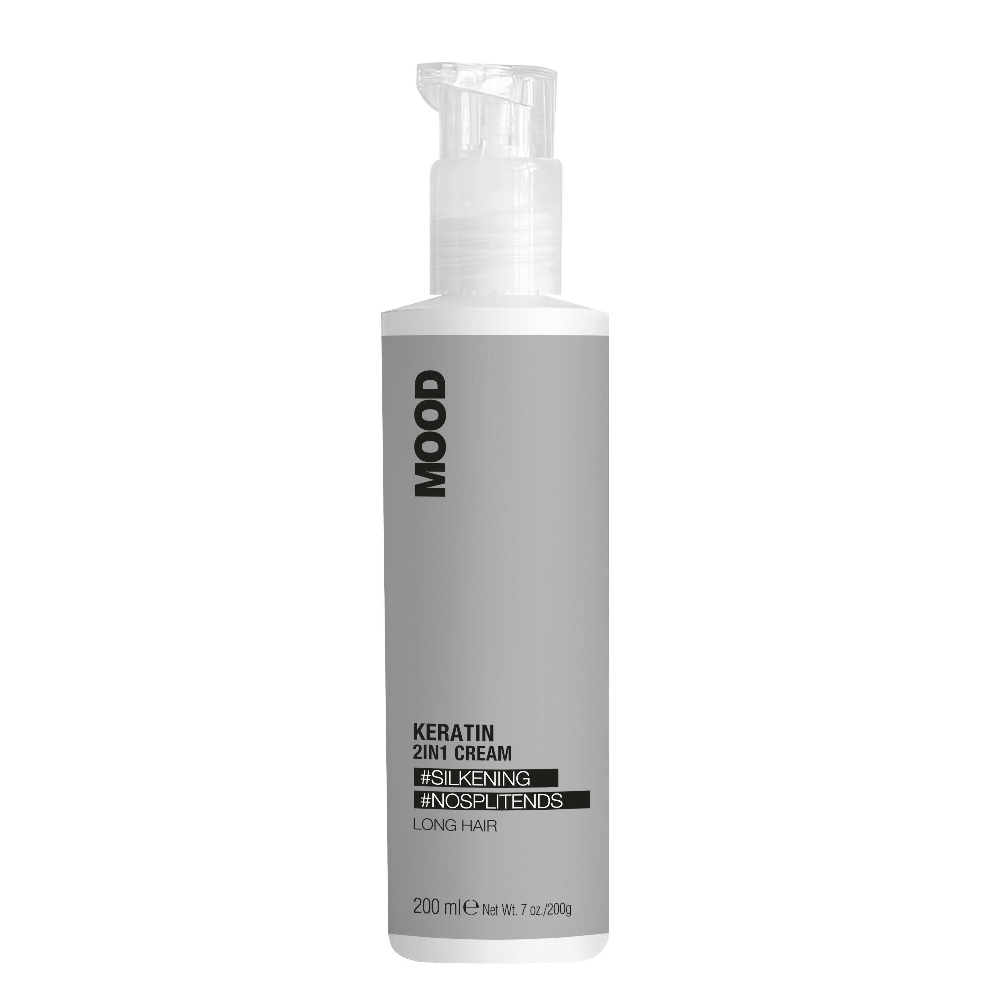 Укрепляющий крем для волос с кератином Mood Keratin 2 in 1 Cream Long Hair, 200 мл