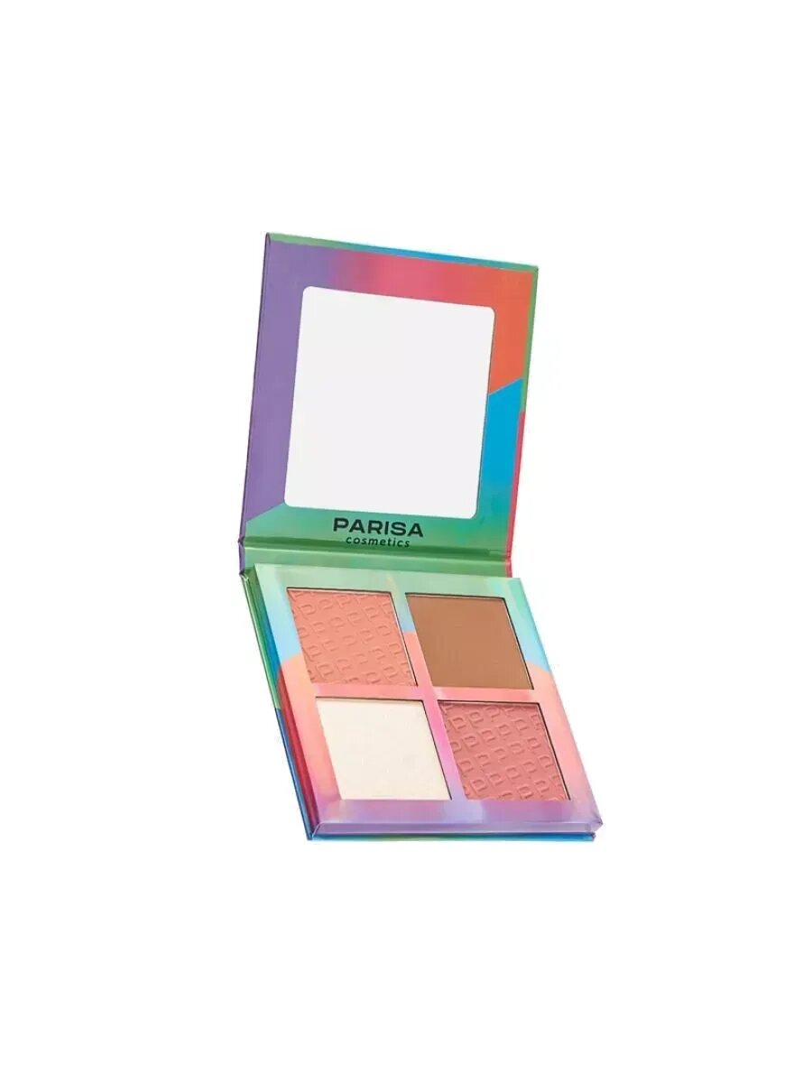 PARISA COSMETICS Face Makeup Set Glamor Glaze, Набор, 136мл