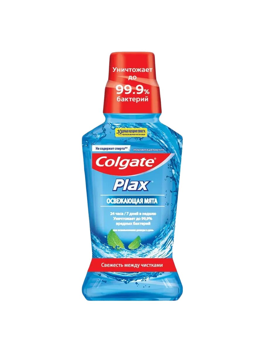 Colgate Ополаскиватель для полости рта Plax Освежающая мята 250 мл 1 шт