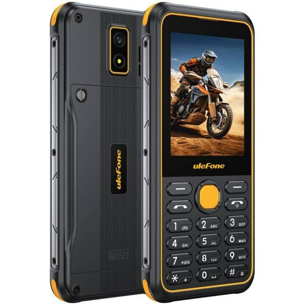 Телефон Ulefone Armor Mini 4 4G, 2,8 дюйма, 64 МБ памяти, 128 МБ оперативной памяти, 2100 мАч.