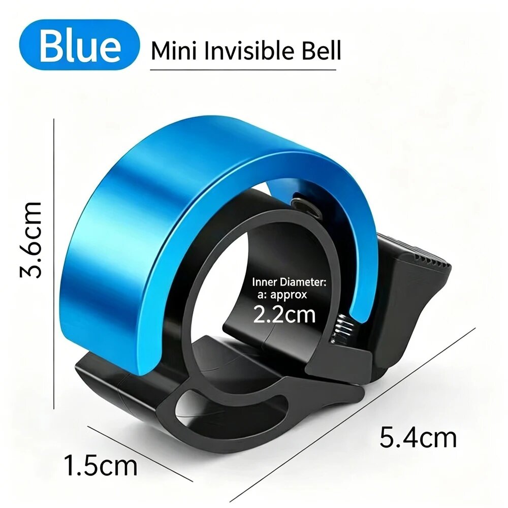 Велосипедный звонок из алюминия Blue