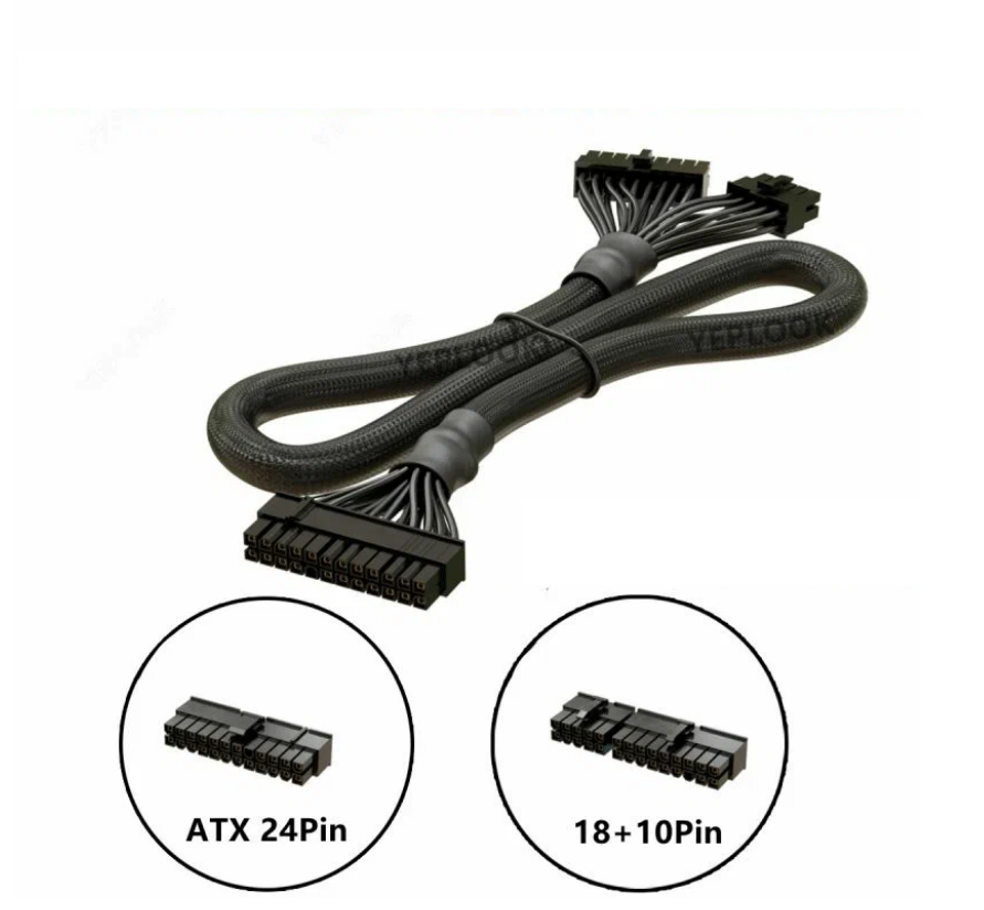 Модульный кабель Seasonic для FOCUS/KM3/M12II Evo/SnowSilent/X Series Power GPU PCIe 8Pin 6+2P CPU 4+4Pin SATA Molex 24Pin
