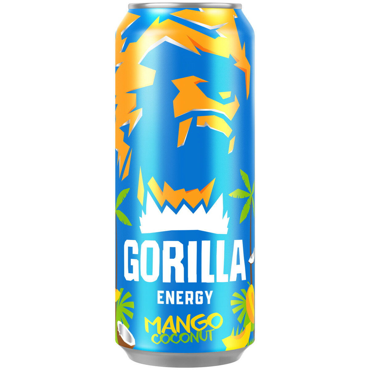 Энергетический напиток Gorilla Mango-Coconut, 12 шт х 450 мл