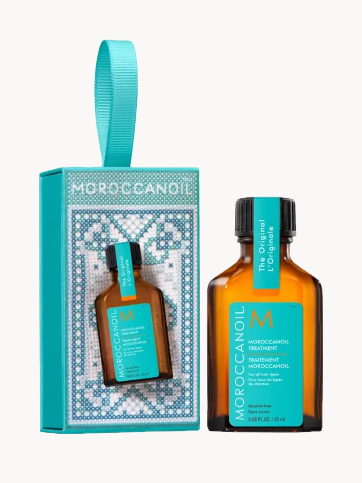 Восстанавливающее Масло для Всех Типов Волос Moroccanoil Original Treatment, 25 мл, подарочное издание
