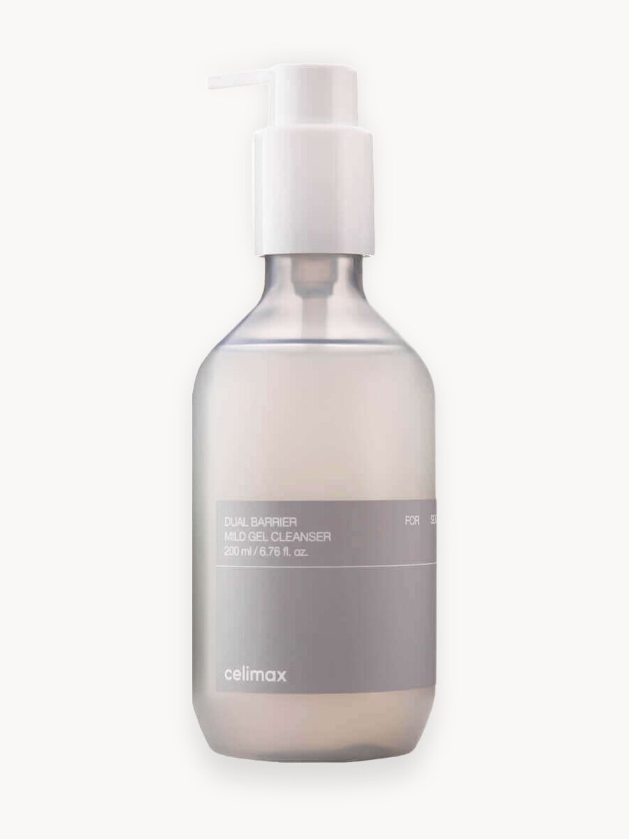Гель-пенка для умывания с комплексом церамидов Celimax Dual Barrier Mild Gel Cleanser, 200 мл
