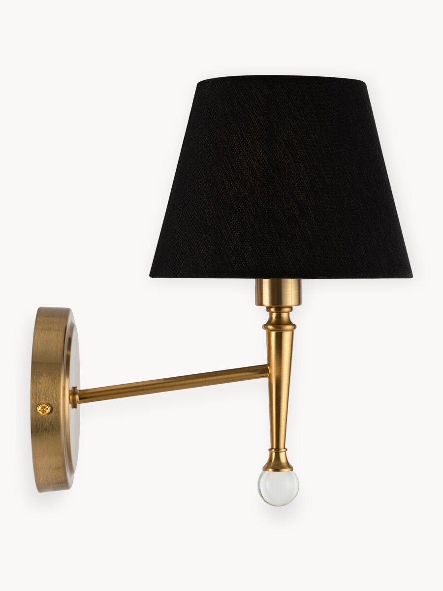 Светильник Freya Rosemary FR5190WL-01BS, E14, 40 Вт, IP20, черный