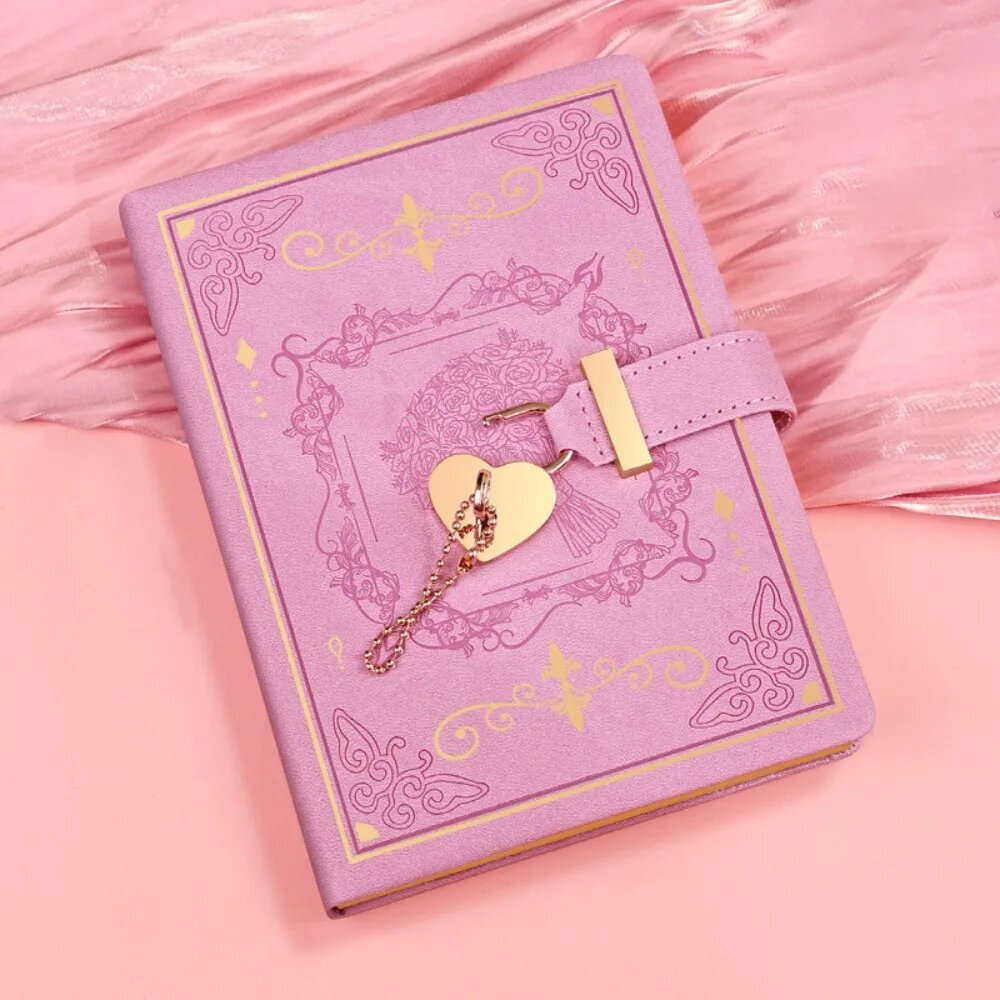 Блокнот Creative B6, 288 страниц, искусственная кожа, для девочек Фиолетовый, Purple